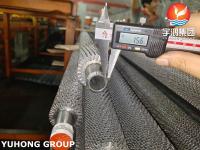 China Serrated Finned Tubes | High Frequency Welded | T22 Base Tube & CS Fins for HRSG / Boiler for sale