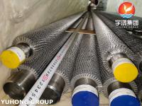 China Serrated Finned Tubes | High Frequency Welded | T22 Base Tube & CS Fins for HRSG / Boiler for sale
