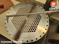China General Heat Exchanger Service Tubesheet ASME SA240 SS304 100% UT for sale