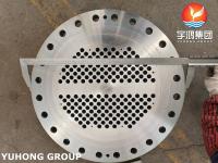 China Normalized ASME SA266 Gr.2N Carbon Steel Stationary Tubesheet  For Heat Exchanger for sale