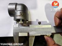 China A105 Socket-Weld (SW) Elbow Carbon steel forged fitting, threaded / NPT connections ASME B16.11 for sale