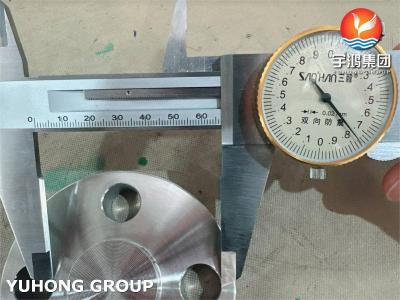 China ASTM A182 F53 Duplex Stainless Steel Forged Blind Raised Face Flange B16.5 for sale