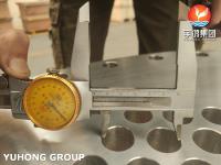 China ASME SA240 SS304 Stainless Steel Stationary Tubesheet For Heat Exchanger for sale