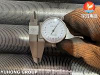 China Extruded Finned Tube ASTM A179 Carbon Steel Base / Aluminum 1060 Fins For Heat Exchangers for sale