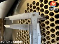 China Heat Exchanger Tubesheet Copper Alloy Steel Tubesheet ASTM B171 C46400 PT Available for sale