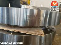 China Forged Carbon Steel Channel Cover Flange | ASME SA266 Gr.2N, 630mm OD | For Shell & Tube Heat Exchanger Service for sale