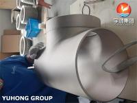 China ASTM B466 C70600 Copper-Nickel 90-10 Tee Fitting - Seamless Wrought Alloy For Marine Corrosive Service Piping Systems for sale