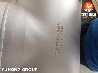 China ASTM B466 C70600 Copper-Nickel 90-10 Tee Fitting - Seamless Wrought Alloy For Marine Corrosive Service Piping Systems for sale