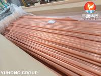 China JIS H3300 C1220T Phosphorus Deoxidized Copper Steel Seamless Tube for sale