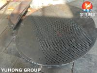 China Carbon Steel Baffle Plate Support Plate ASME SA516 GR 70 For Heat Exchanger for sale