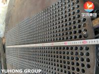 China Carbon Steel Baffle Plate Support Plate ASME SA516 GR 70 For Heat Exchanger for sale