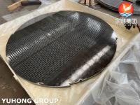 China Carbon Steel Baffle Plate Support Plate ASME SA516 GR 70 For Heat Exchanger for sale