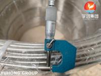 China ASTM A269 TP316L Stainless Steel Bright Annealed Coil Tube For Industrial Fluid Application for sale