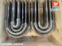 China Bright Surface ASME SB163 N04400 Nickel-Copper Alloy Heat Exchanger U Bend Tube for sale