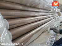 China SEAMLESS COPPER ALLOY TUBE DIN 86019 CuNiFe 90/10 C70600 PIPE for sale