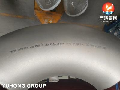 China ASTM A403 WP316L-S Fitting Elbow, Stainless Steel Seamless Pipe Elbow for sale