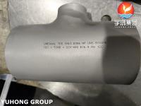China ASTM B366 C276 BW Equal & Unequal TEE High Corrosion Resistance Hastelloy C276 Butt Weld Pipe Fitting for sale