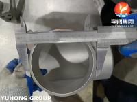China ASTM B366 C276 BW Equal & Unequal TEE High Corrosion Resistance Hastelloy C276 Butt Weld Pipe Fitting for sale