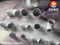 China ASTM A403 WP304-S BW Elbow, High Corrosion Resistance Stainless Steel Butt Weld Elbow for Industrial Pipeline Systems for sale