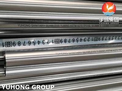 China Sanitary Tube ASTM A270 TP316L Stainless Steel Seamless Bright Annealed Tube For Beer Industry for sale