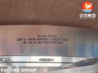 China ASTM A182 F310 Weld Neck Forged Stainless Steel Flange for High Temperature & High Pressure Pipeline Systems for sale