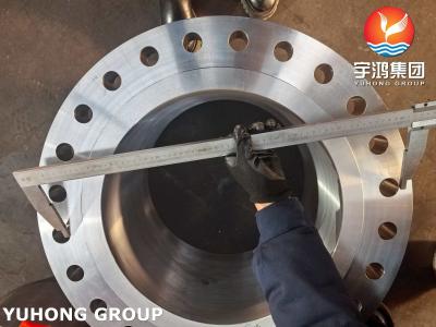 China ASME SA105 / SA105N Carbon Steel Forged Flange for Industrial Pipeline Systems for sale