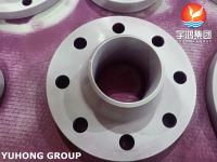 China ASTM A182 F53 WeldNeck Raised Face Flange, Super Duplex Stainless Steel Forged WN RF Flange for sale