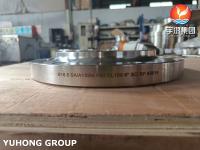 China ASTM A182 F60 SO RF Flange, Super Duplex Stainless Steel Forged Slip-On Raised Face Flange for sale