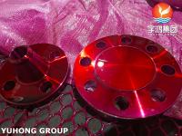 China ASTM B564 N04400 Flange, Monel 400 Nickel-Copper Alloy Forged Flange for Corrosion Resistance for sale