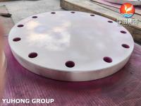 China ASTM B283 C70620 WN RF Flange, Cupronickel 70/30 Weld Neck Raised Face Forged Flange for sale