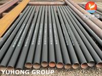China Black Coating ASTM A335 P9 Alloy Seamless Steel Pipe for Superheater and Reheater for sale