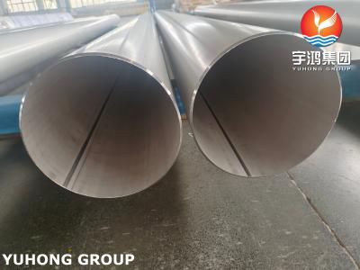 China ASTM A358 / ASME SA358 TP316/316L Class1 EFW Stainless Steel Double Welded Pipe for sale
