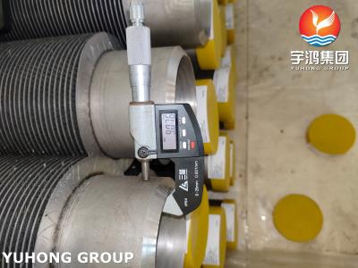 China HFW Finned Tubes ASTM A312 TP347H Stainless Steel For Waste Heat Boilers for sale