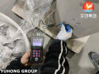 China STAINLESS STEEL BUTT WELD FITTINGS A403 WP347-WX EQUAL TEE B16.9 for sale