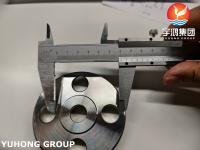 China ASTM A182 F53 UNS S32750 1.4410 Super Duplex Stainless Steel Socket Weld RF Flange With Flange Water Line for sale