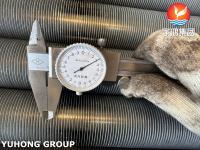 China EN 10217-7 1.4301 Stainless Steel and Aluminum Extruded Fin Tube for sale