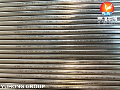 China A249 TP316L Stainless Steel Welded Tube Bright Annealed, for Heat Exchanger / Boiler / Condenser for sale