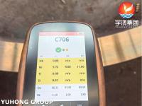 China ASME SB171 C70600 CuNi 90/10 Forged Ring for Seawater and Marine Systems for sale