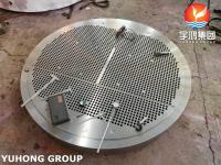 China ASME SA336 F5 Tube Sheet for High Pressure Heat Exchangers for sale
