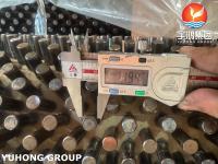 China ASTM A335 P22 Studded Finned Tube with Carbon Steel Studs for sale