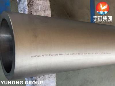 China ASTM B423 UNS N08825 Incoloy 825 Nickel Alloy Seamless Tube for Corrosive Service for sale