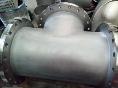 China Butt Weld Pipe Spool B366 Hastelloy C-276 BW Straight Tee Welded With Flange 24