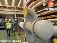 China Shell & Tube Heat Exchanger – Nitrogen Filled, Anti-Corrosion, with Safety Labels for Hot Surface & Asphyxiation for sale