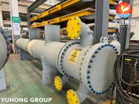China Shell & Tube Heat Exchanger – Nitrogen Filled, Anti-Corrosion, with Safety Labels for Hot Surface & Asphyxiation for sale