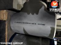 China ASTM A815 UNS S31803 Duplex Steel Fitting ASME B16.9 Buttweld Duplex 2205 Equal Tee for sale