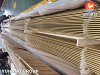 China ASME SB111 C68700 Arsenical Aluminum Brass U Bend Seamless Tube With Impingement Attack for sale