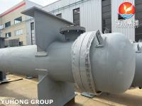 China Carbon Steel Shell & Tube Heat Exchanger with ASME SA179 Tubes and SA266 Gr.2 Tubesheet for Water, Oil, Steam & Gas Cooling for sale