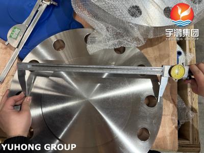 China ASTM A182 F51 Duplex 2205 Blind Flange ASME B16.5 BLRF Flange Duplex Steel Flange for sale