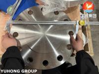 China ASTM A182 F51 Duplex 2205 Blind Flange ASME B16.5 BLRF Flange Duplex Steel Flange for sale