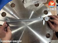 China ASTM A182 F51 Duplex 2205 Blind Flange ASME B16.5 BLRF Flange Duplex Steel Flange for sale
